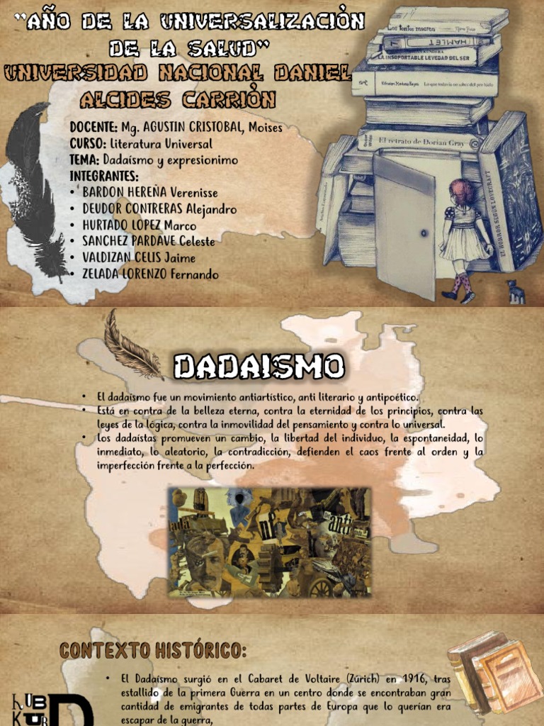 Dadaism o | PDF | Movimientos de arte | Modernismo