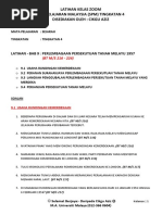 Format SPM Sejarah | PDF