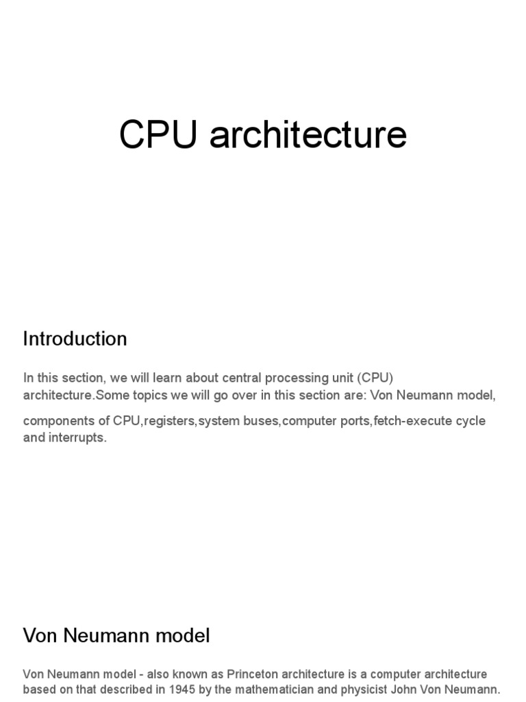 Comp Sci | PDF | Central Processing Unit | Input/Output