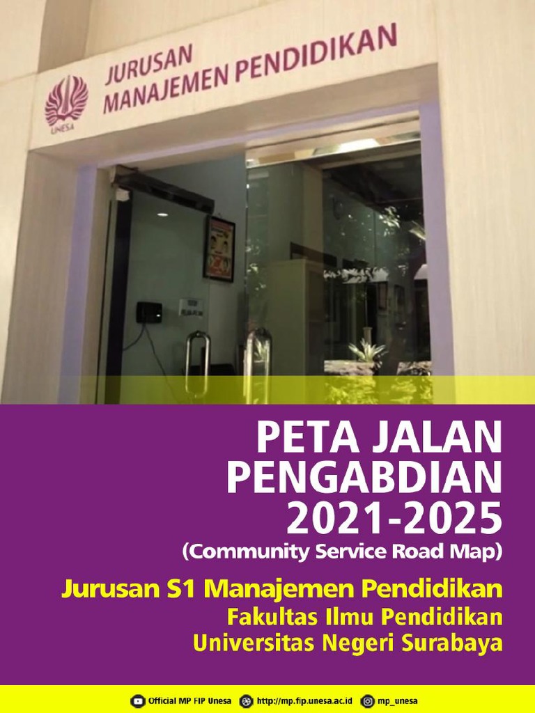 Roadmap Pengabdian MP Unesa (2021-2025) | PDF