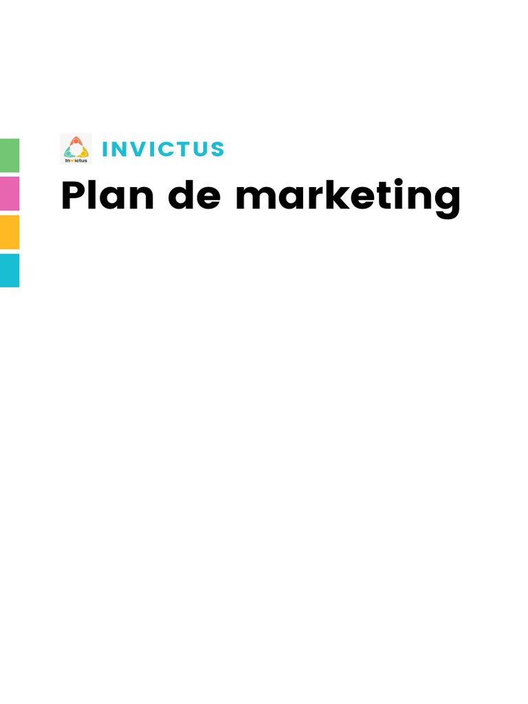 Plan de Marketing INVICTUS | PDF | Marketing | Producto (Negocio)