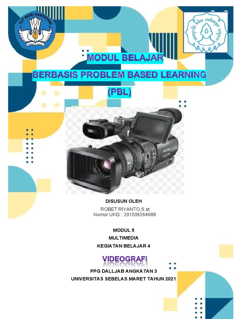 MODUL BELAJAR TEKNIK-TEKNIK PENGAMBILAN GAMBAR BERGERAK Ok-Dikonversi | PDF