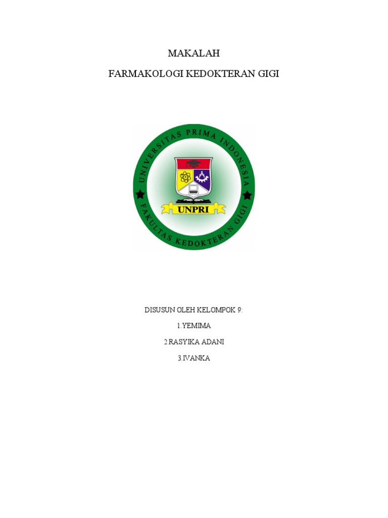 Farmakologis Yang Terkait Dengan Kedokteran Gigi Kel 9 | PDF