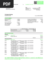 TD Bank Statement | PDF | Visa Inc. | Overdraft