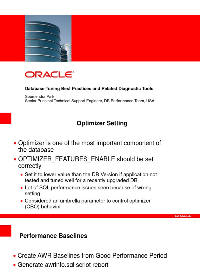 Database Performance Tuning Best Practices | PDF | Databases | Sql