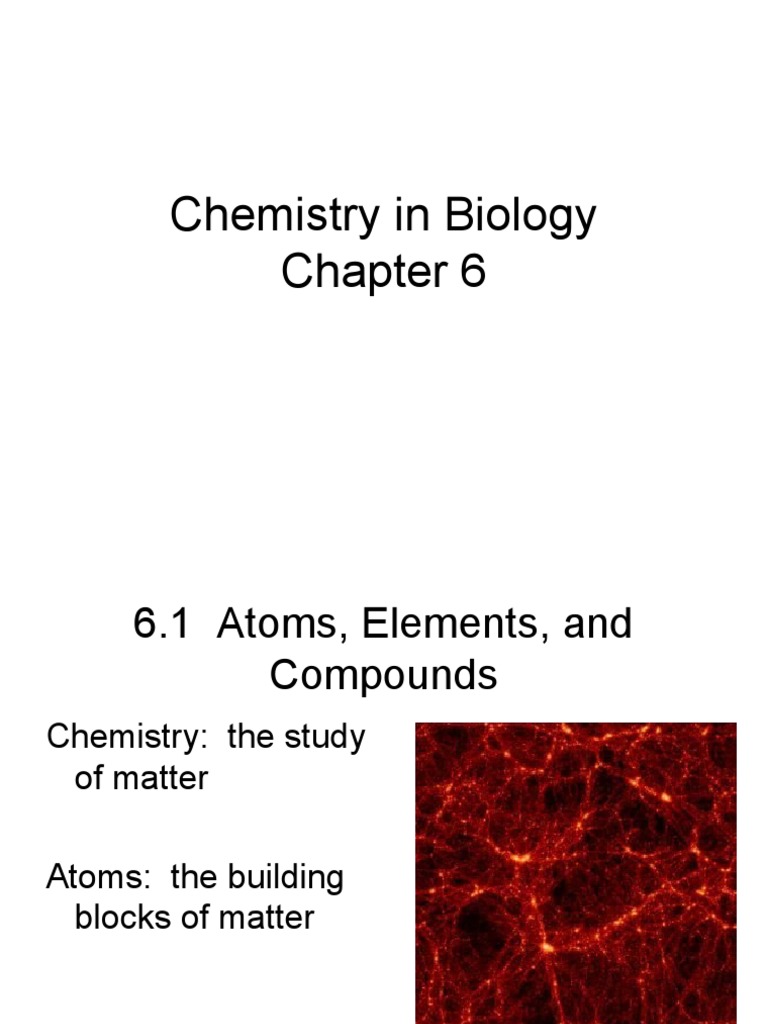 Chapter 6 Chemistry in Biology Questions | PDF | Chemistry | Chemical ...