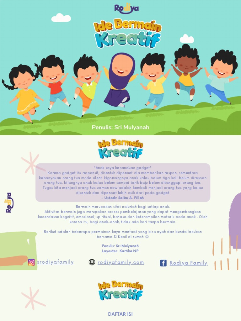 Ide Bermain Kreatif - Rodiya Family | PDF