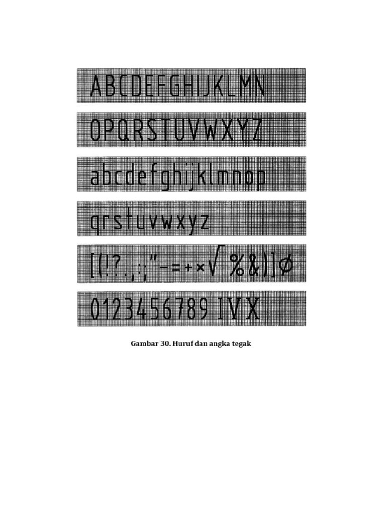 Format Tulisan ISO | PDF