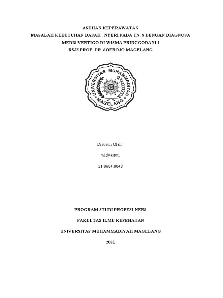 Askep LP KDP Osler Widyastuti 21.0604.0048 | PDF | Pengembangan Diri