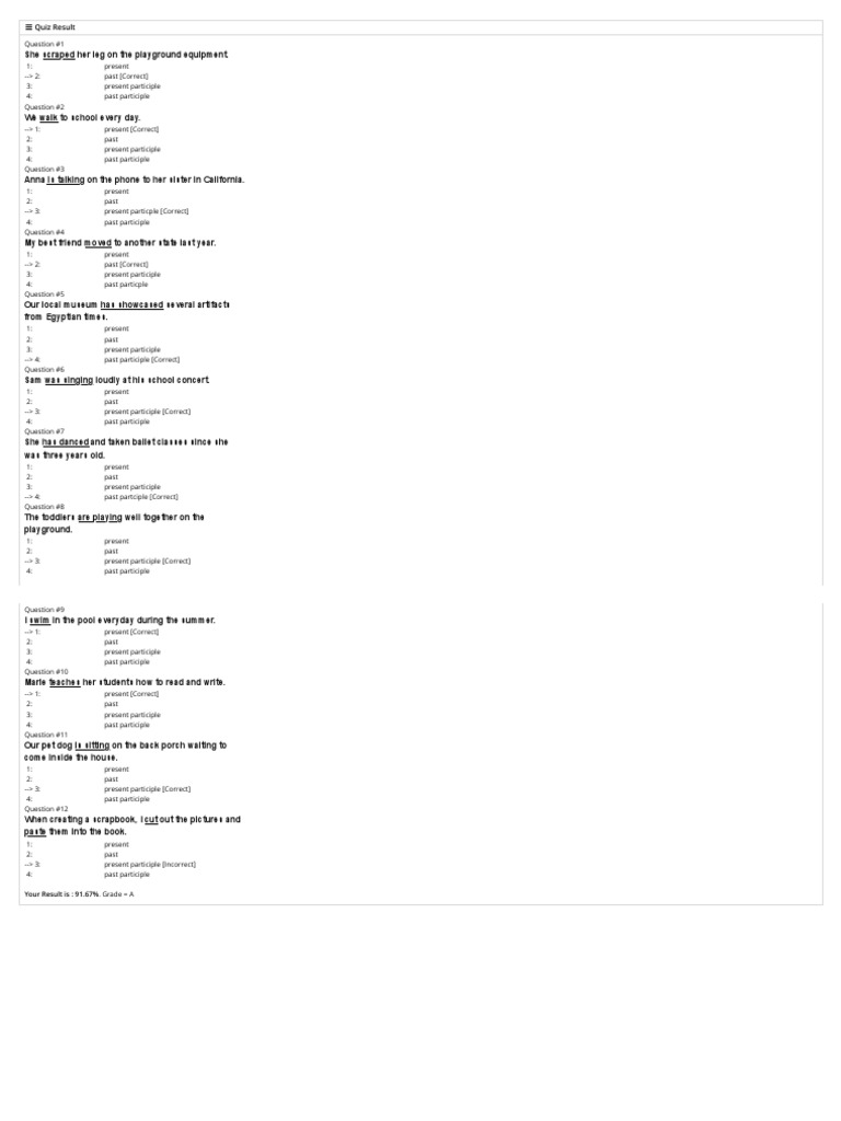 Forest Trail Academy | PDF | Syntax | Grammar
