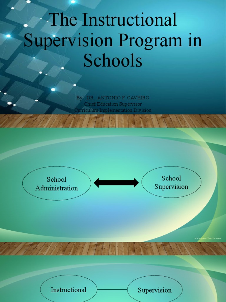 The Instructional Supervision Program in Schools | PDF | Teachers ...