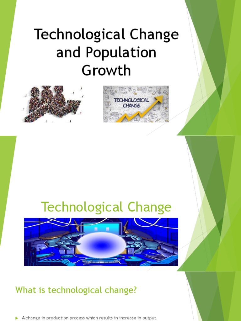Technological Change and Population Growth | PDF | Technological Change ...