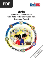 Grade 9 Q2 Arts LAS | PDF | Raphael | Baroque