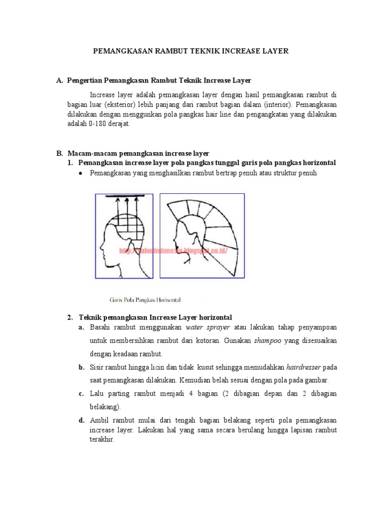 TEKNIK PEMANGKASAN INCREASE LAYER | PDF
