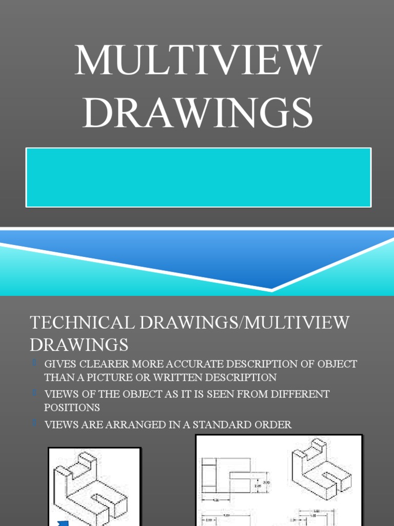 Multiview Drawings | PDF | Classical Geometry | Geometry