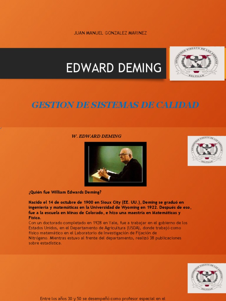 Edward Deming | PDF