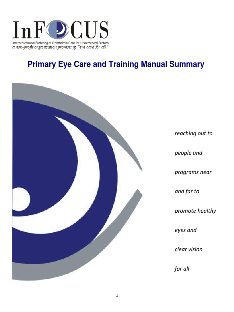 INFOCUS MANUAL CATARACT SCREENINGF Primary-Eye-Care-Manual-Summary1 ...