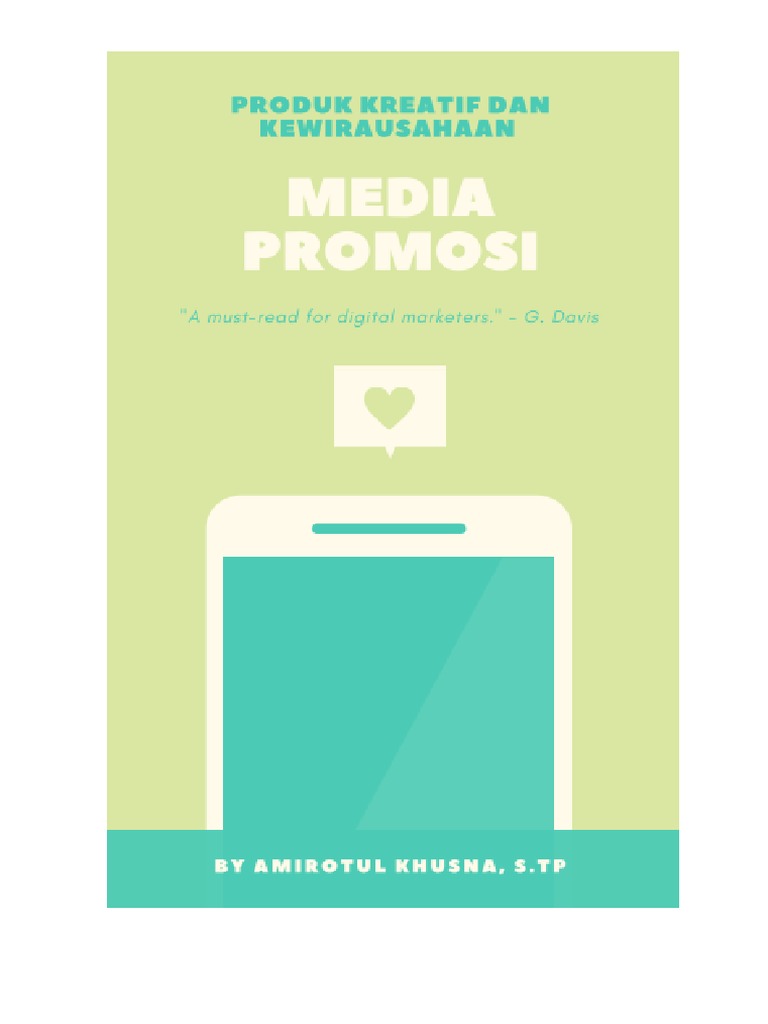 MATERI KD 3.17 Media Promosi | PDF