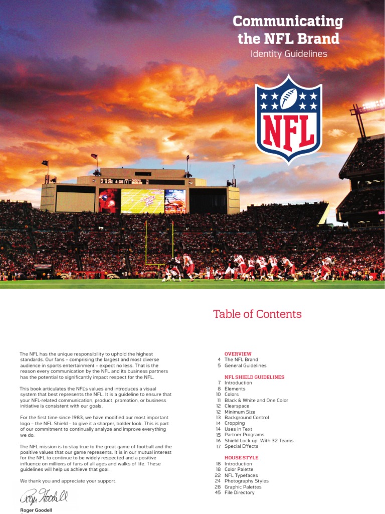 Nflbrandingguidelines | PDF | Typefaces | Brand