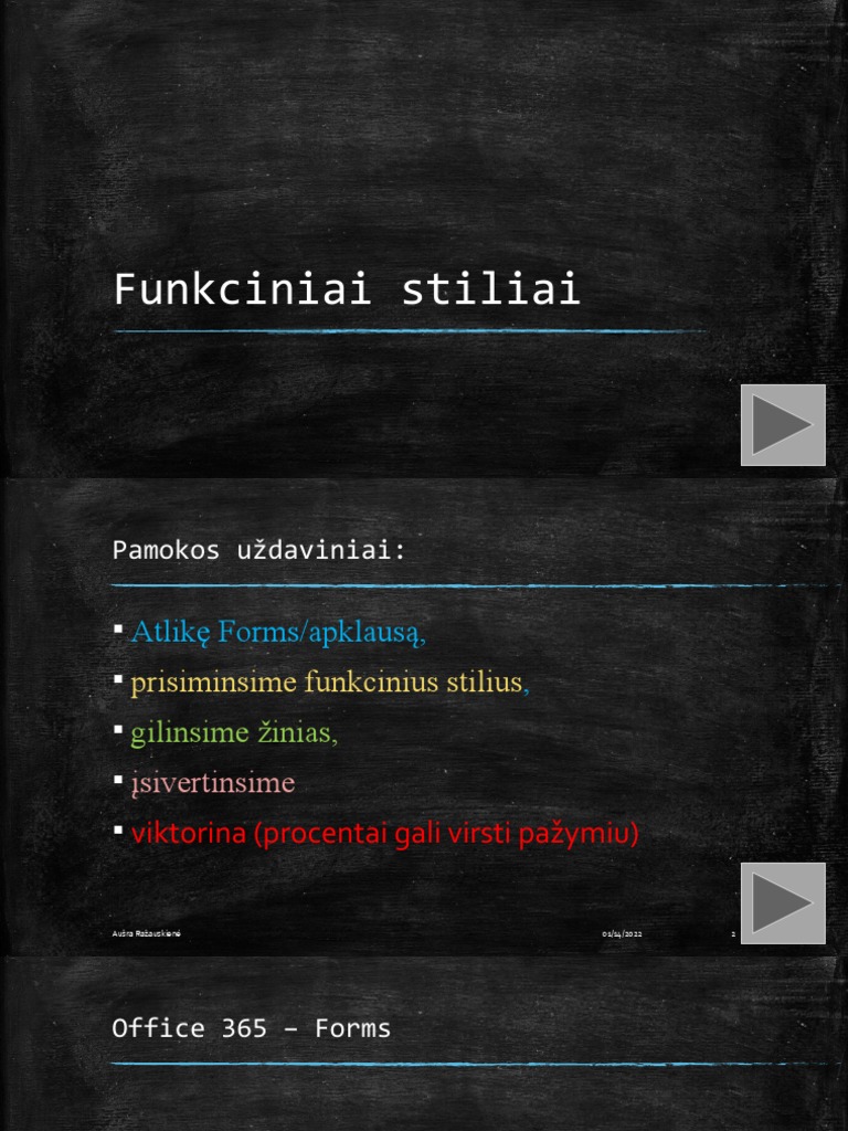 Funkciniai Stiliai | PDF