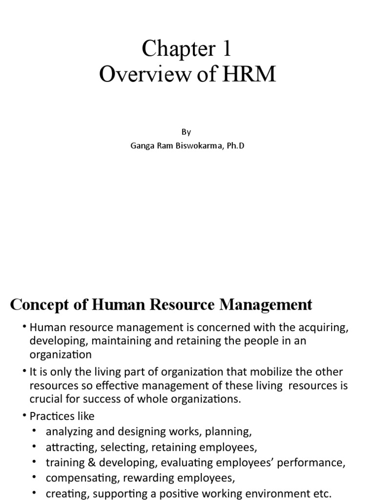 Human Resource Management MBS | PDF | Human Resource Management ...