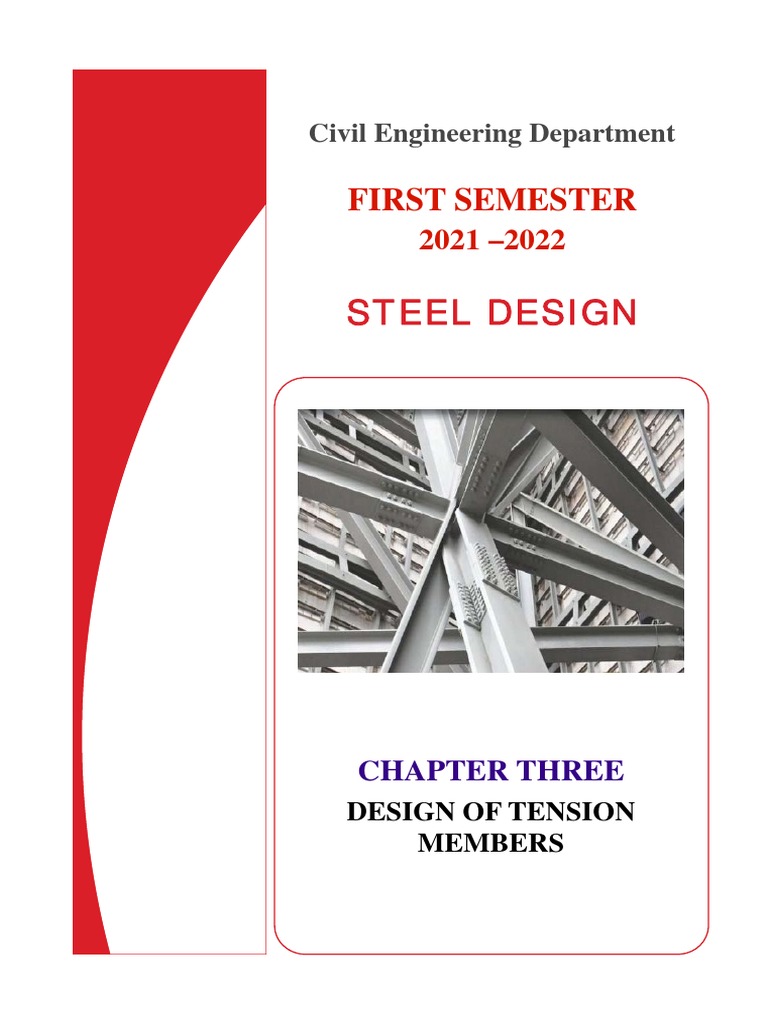 Design of Tension Members in Steel Structures | PDF | Strength Of ...