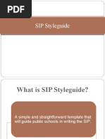 Enhanced School Improvement Plan (ESIP) Checklist On Content and Format ...