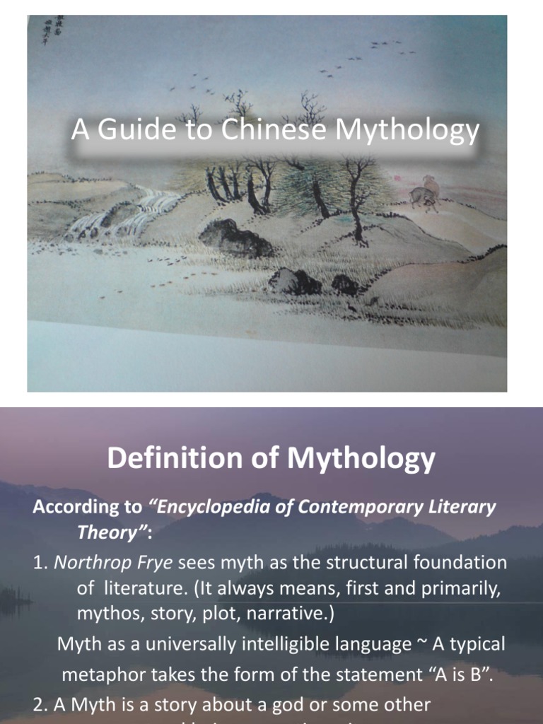 Jing Wei: Symbolism in Chinese Mythology | PDF | General Fiction