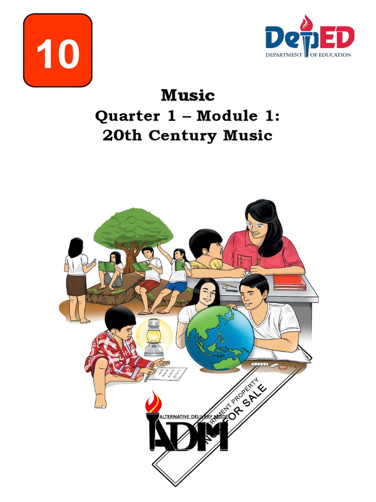 Music Grade 10 Q1 Module FOR PRINTING 1 | PDF | Electronic Music ...