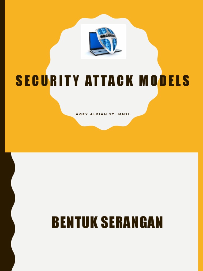 Model Serangan Keamanan Data | PDF