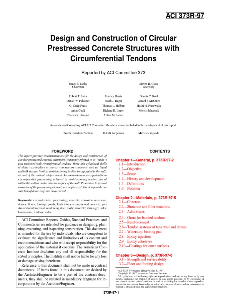 Aci Code For Circular | PDF | Prestressed Concrete | Concrete