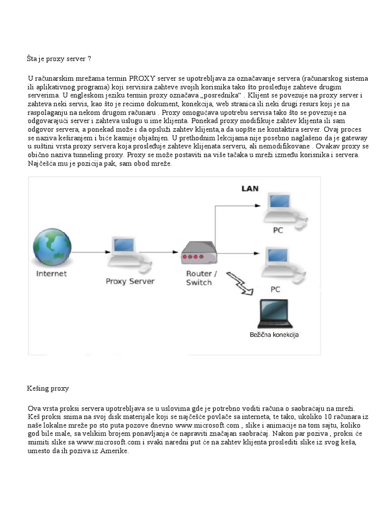 Proxy Server | PDF