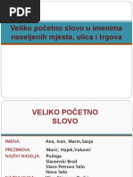 Umanjenice I Uvećanice | PDF