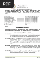 Sample Barangay Project Proposal | PDF | Waste Management | Waste