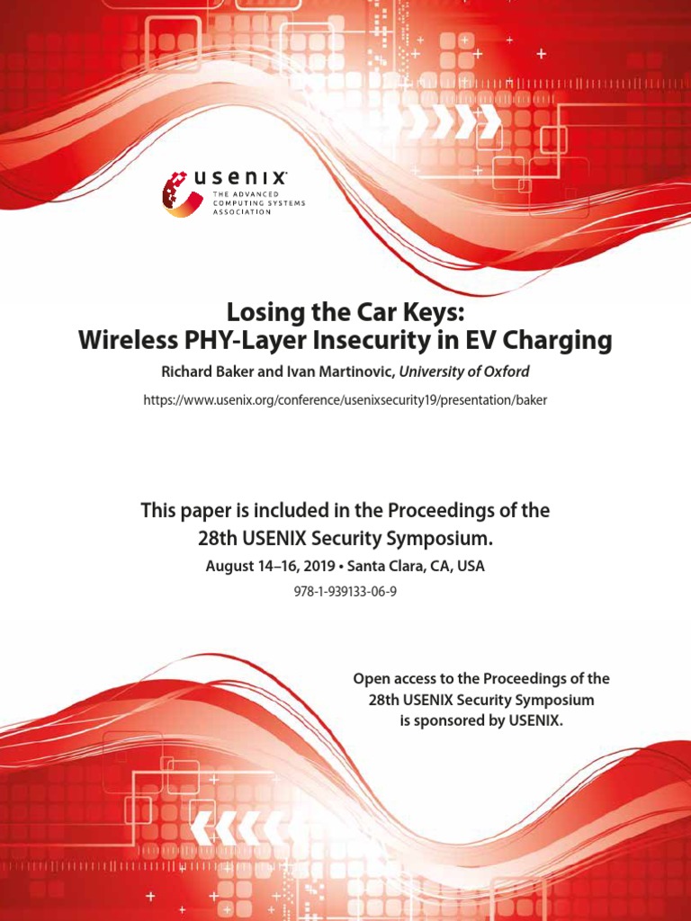 Wireless PHY-Layer Insecurity in EV Charging | PDF | Transport Layer ...