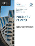 Holcim Portland Cement Type 1 Specs | PDF | Concrete | Cement