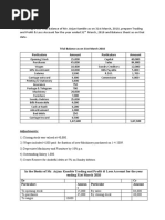Tally Practical Question | PDF | Debits And Credits | Expense