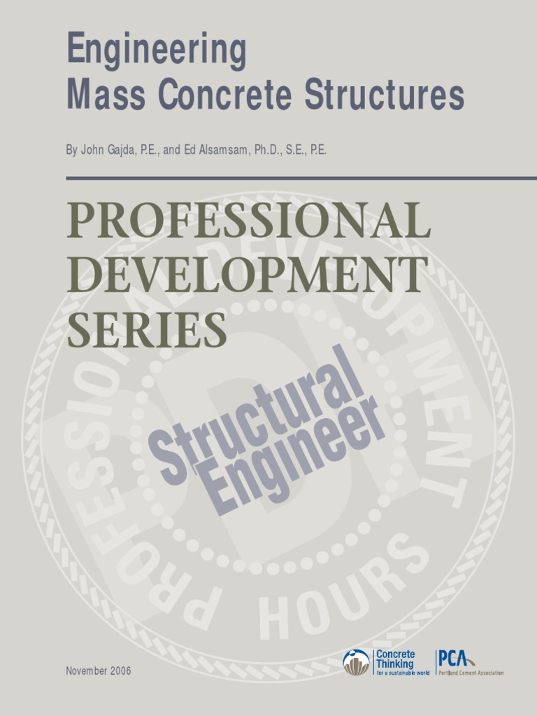 Guidance on Optimizing Mass Concrete Mix Designs, Predicting ...