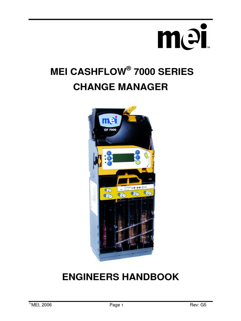 Mei Cashflow 7000 SERIES Change Manager | PDF | Menu (Computing) | Machines
