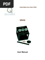 01 - SRV02 User Manual | PDF | Amplifier | Gear