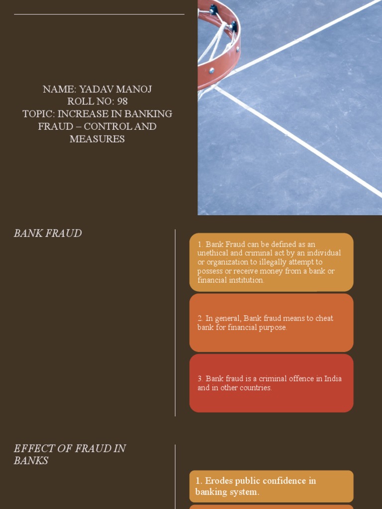 Increase in Bank Fraud - Control and Measures | PDF