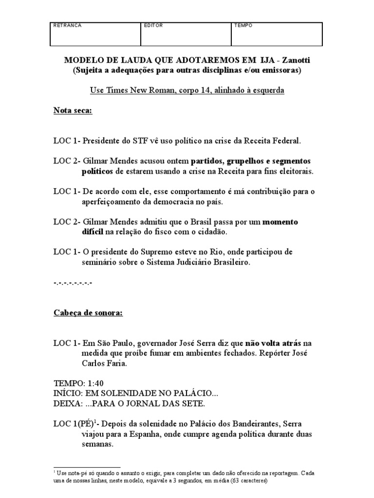 Modelo de Lauda - Radio | PDF