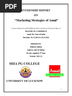 AMUL HRM Project Report | PDF | Economies | Business