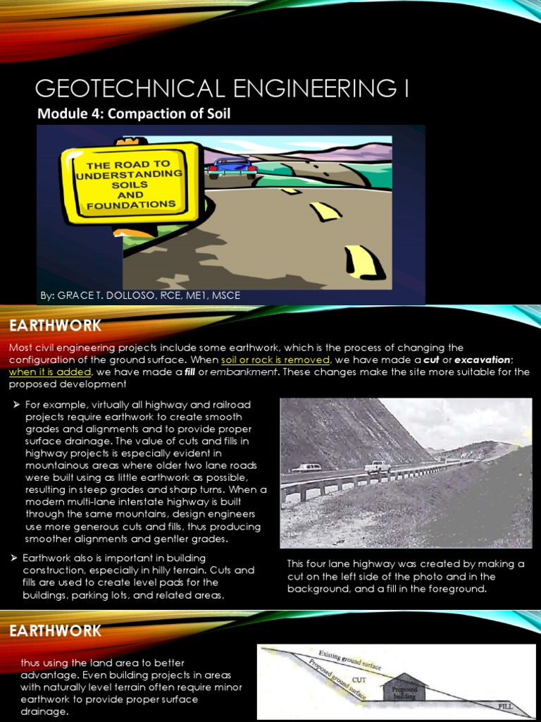 Module 4. Soil Compaction | PDF | Civil Engineering | Materials