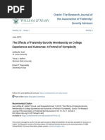 RRL and RRS - Sample | PDF | Fraternities And Sororities | Fraternities