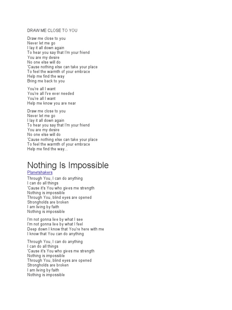 Praise and Worship Line Up May 23, 2021 | PDF | God | Religious Belief ...