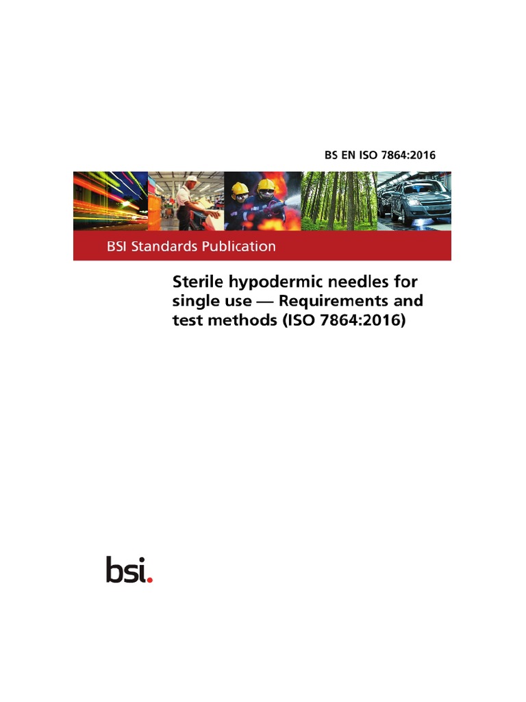 En Iso 7864 - 2016 | PDF