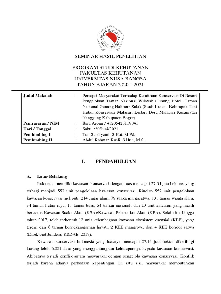 Makalah Sempro Peresepsi FIX | PDF