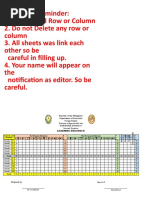 Grade 1 EGRA Consolidation Form | PDF | Cognitive Science | Cognition