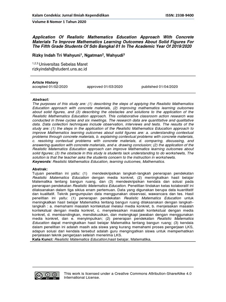 Makalah | PDF | Mathematics | Scientific Method